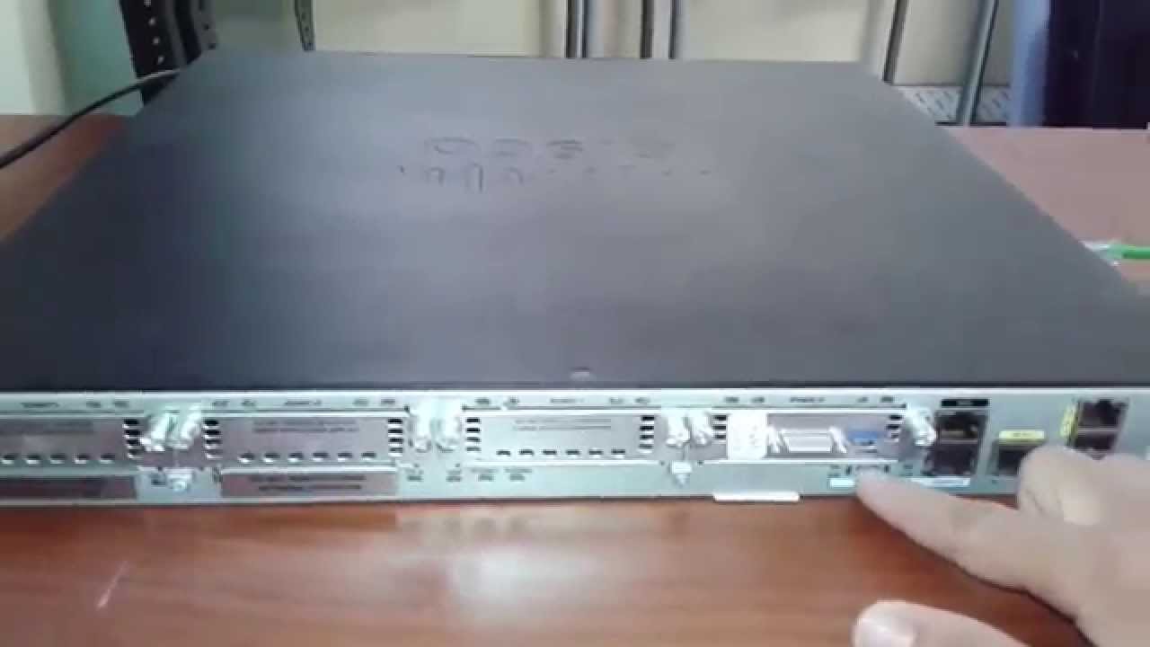 configuration de base d'un routeur Cisco 2900 partie 1 : vue d'ensemble ...