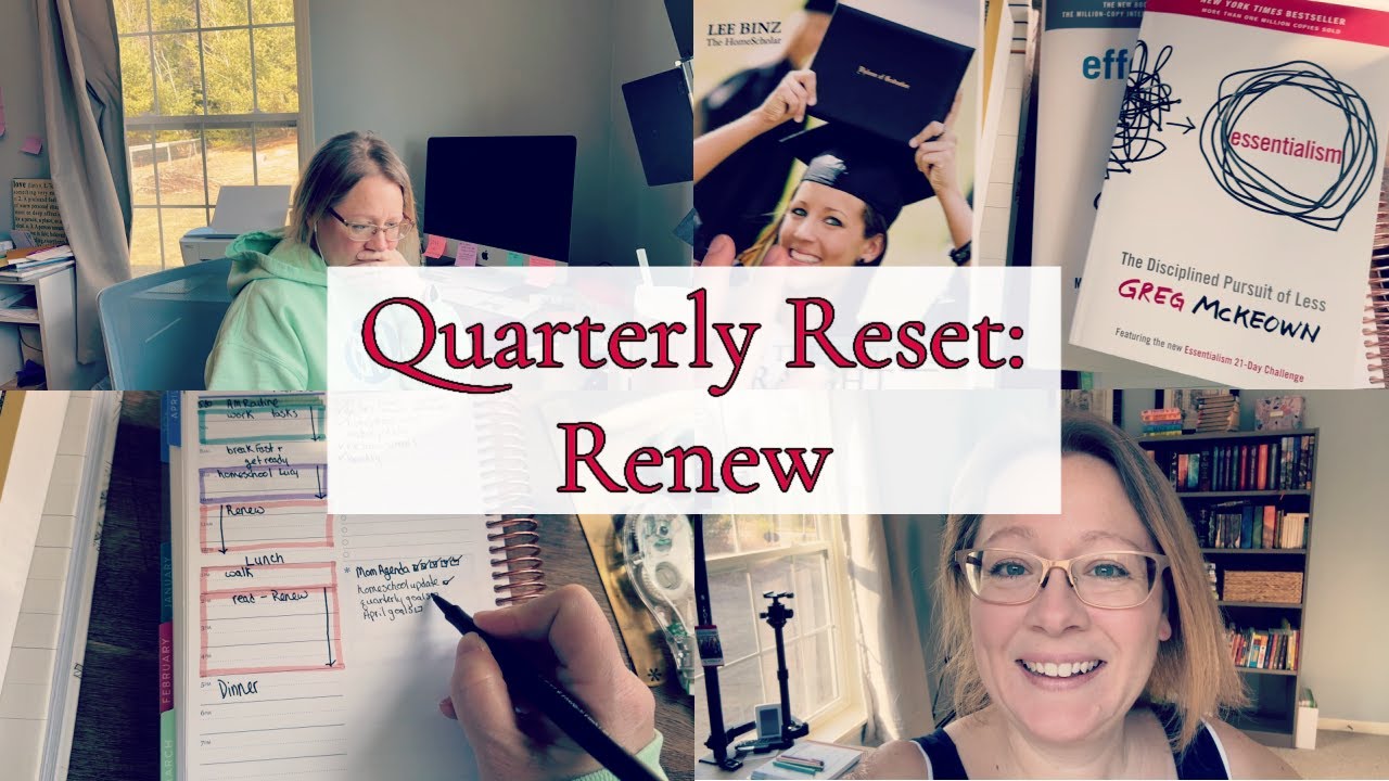 QUARTERLY RESET || RENEW || DAY IN THE LIFE - YouTube
