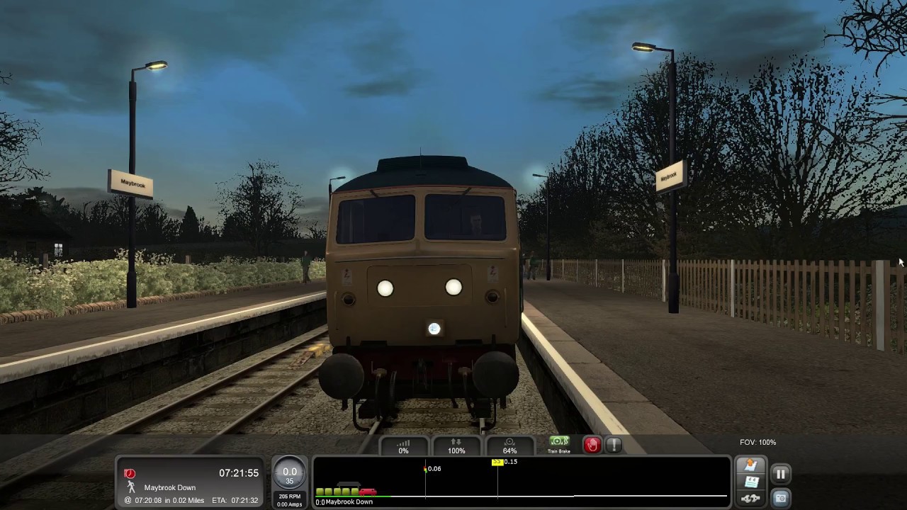 Train Simulator 2017 - South West Branch Line - Class 47 - Ashborough ...