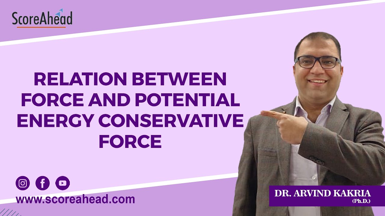 12 Relation between force and potential energy consrvative force - YouTube