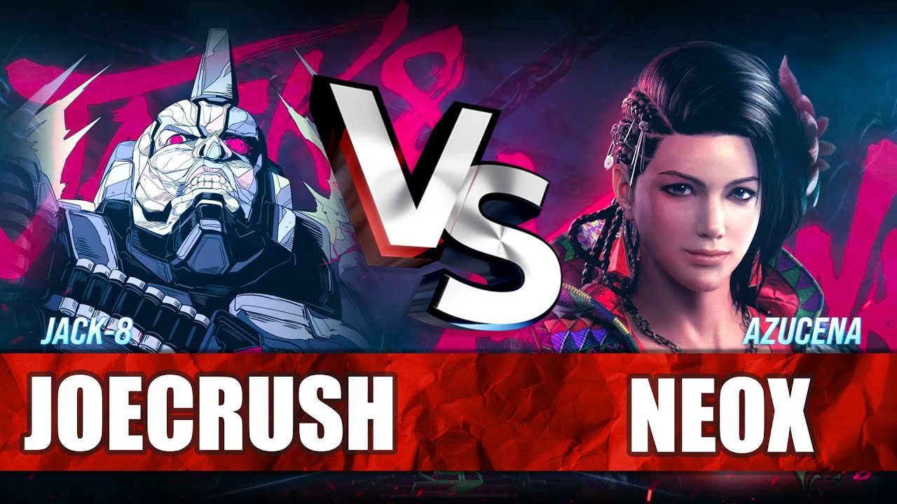 Tekken 8 🔥 JoeCrush (JACK-8) vs Neox (AZUCENA) 🔥 High Level Gameplay ...