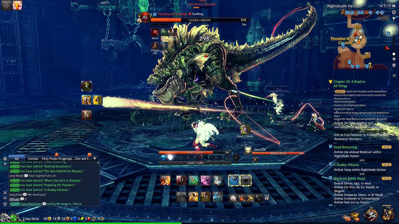 Blade & Soul Venomous Thrasher 1080p HQ - YouTube