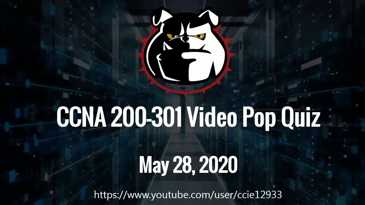 CCNA 200-301 Daily Pop Quiz (5/28): Loggin' In - YouTube