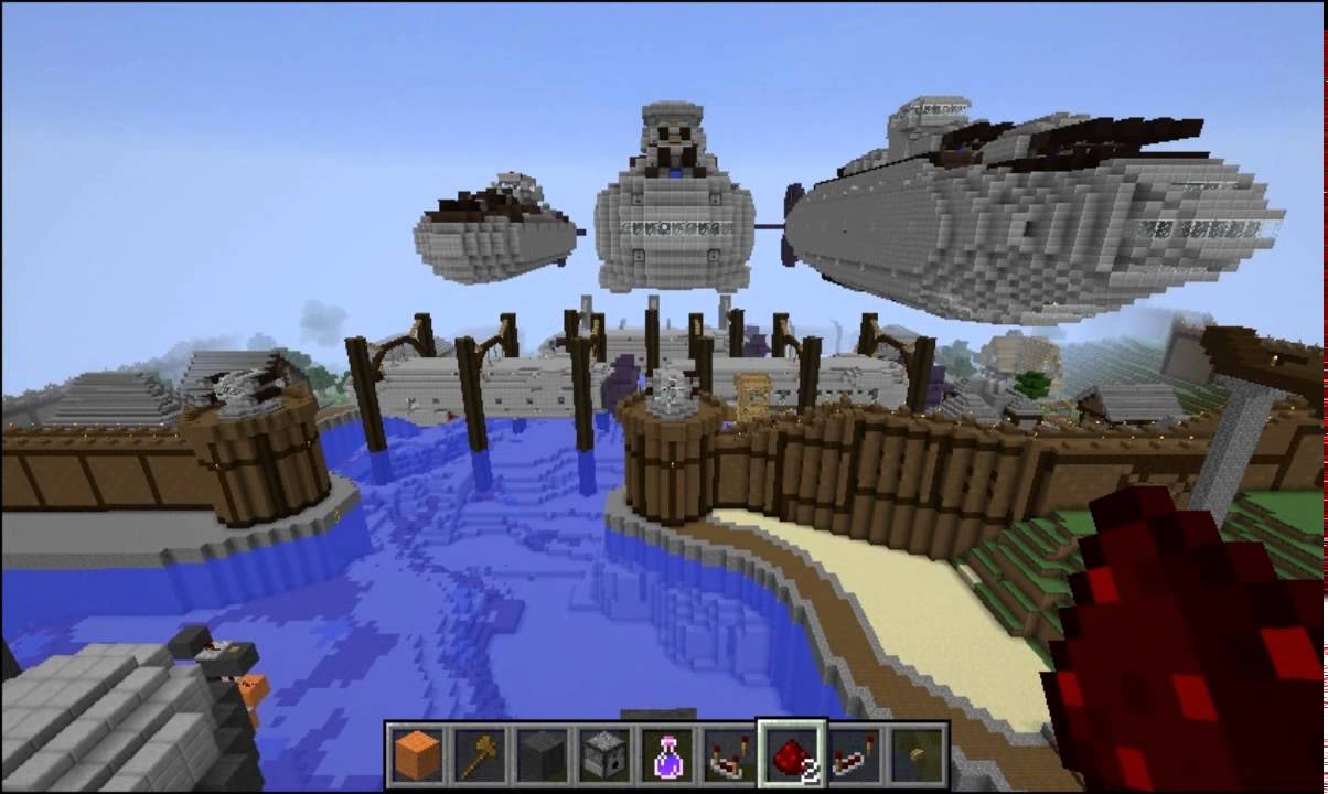 Minecraft Warship Tutorial: Advanced Turrets and Wiring - YouTube