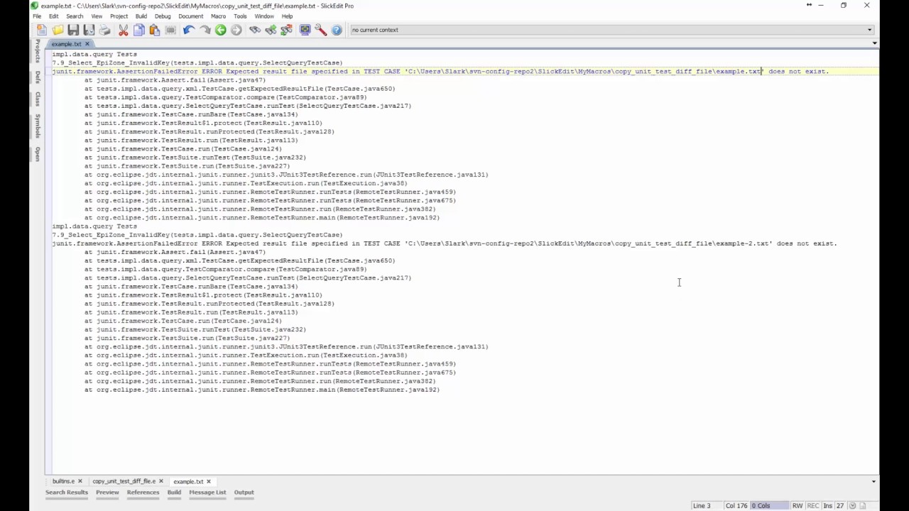 Slickedit Selection Macro - YouTube