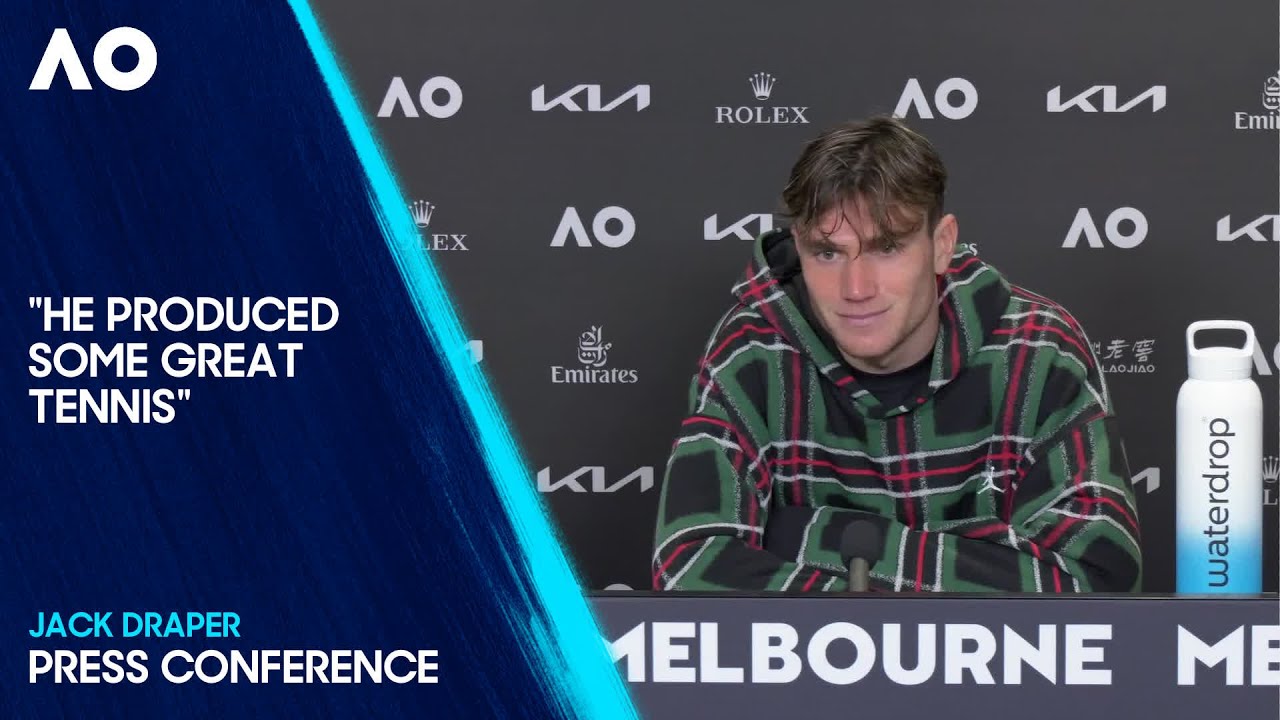 Jack Draper Press Conference | Australian Open 2025 Third Round - YouTube
