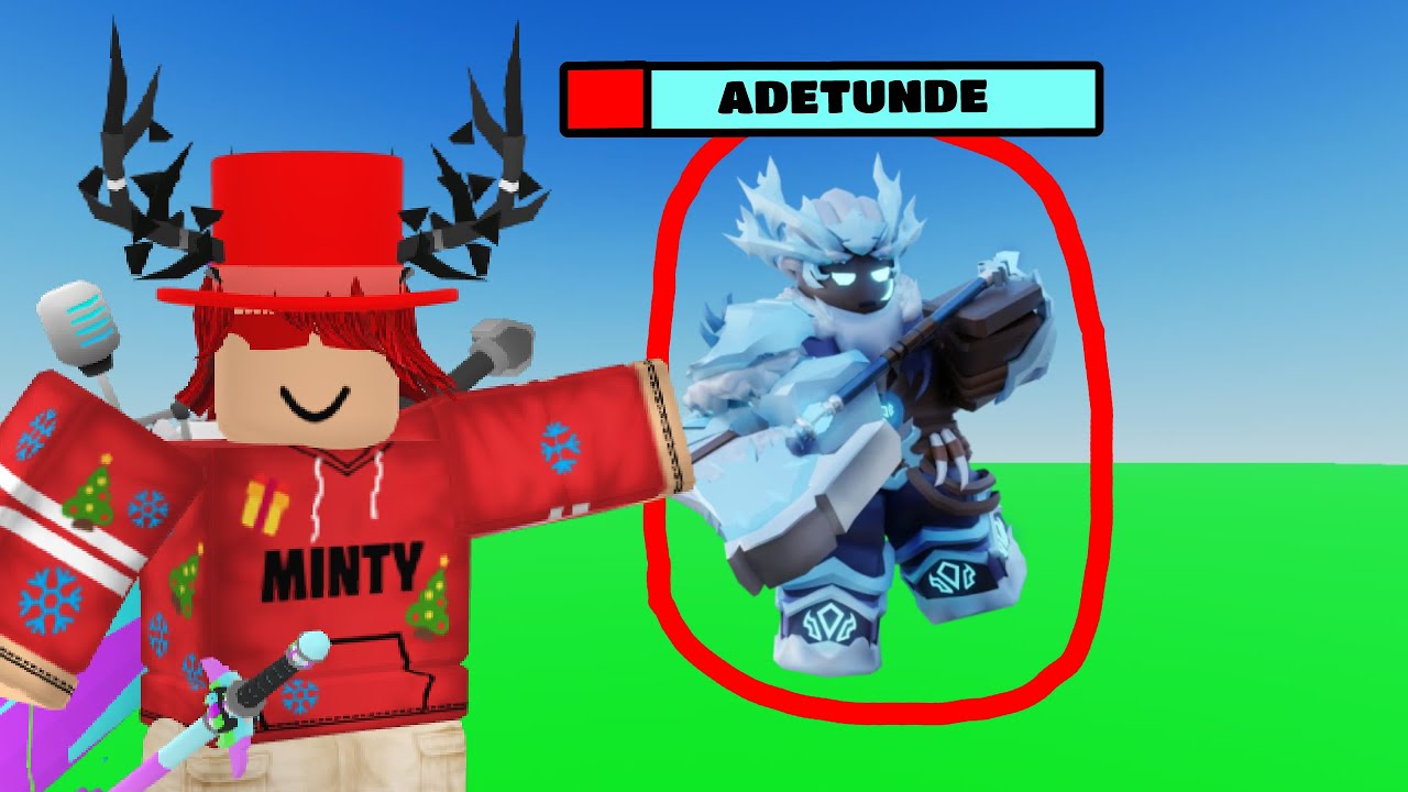I used the free ADETUNDE kit in (Roblox Bedwars) - YouTube