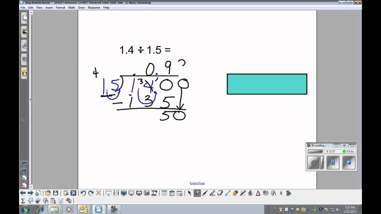 Long division tutorial-Mrs.B.wmv - YouTube