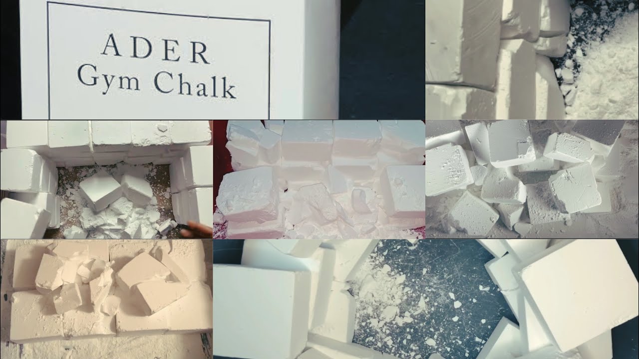 🤍170+ BLOCKS ADER GYM CHALK CRUMBLE🤍 Soft | Buttery | Plain Jane Crush ...