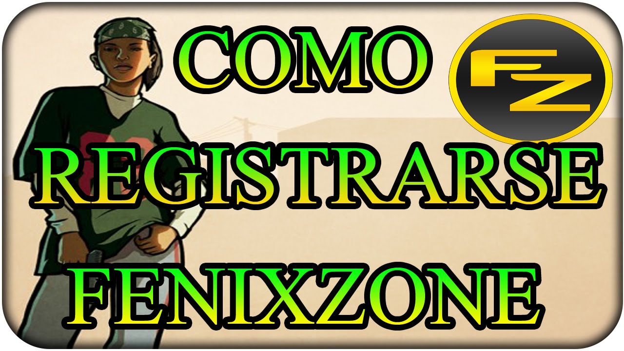 Como registrarse en Fenixzone Samp Roleplay Server 2015 - YouTube