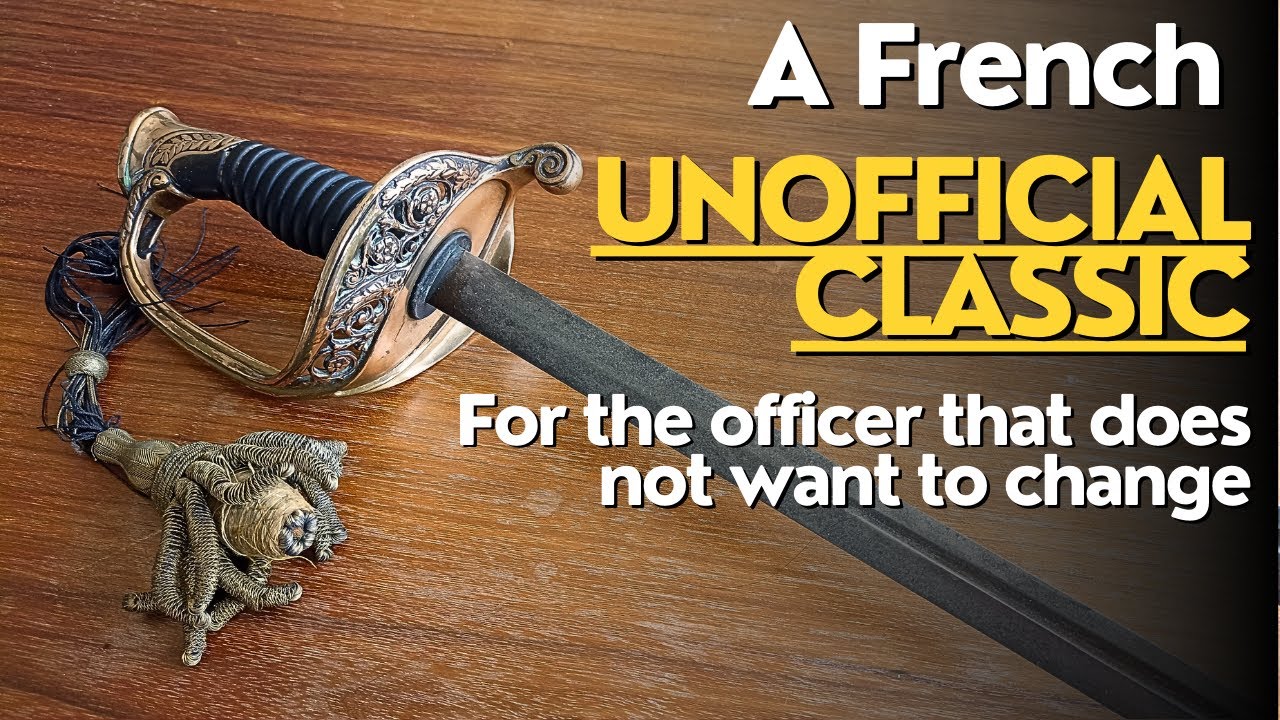 Antique Swords: The French 1882/45 Infantry Officer Sabre - YouTube