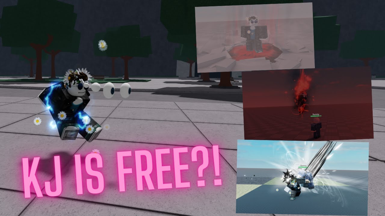 🤯🤯 KJ IS FREE! SHOWCASING KJ's MOVESET! 😲😲 | kj moveset game - YouTube