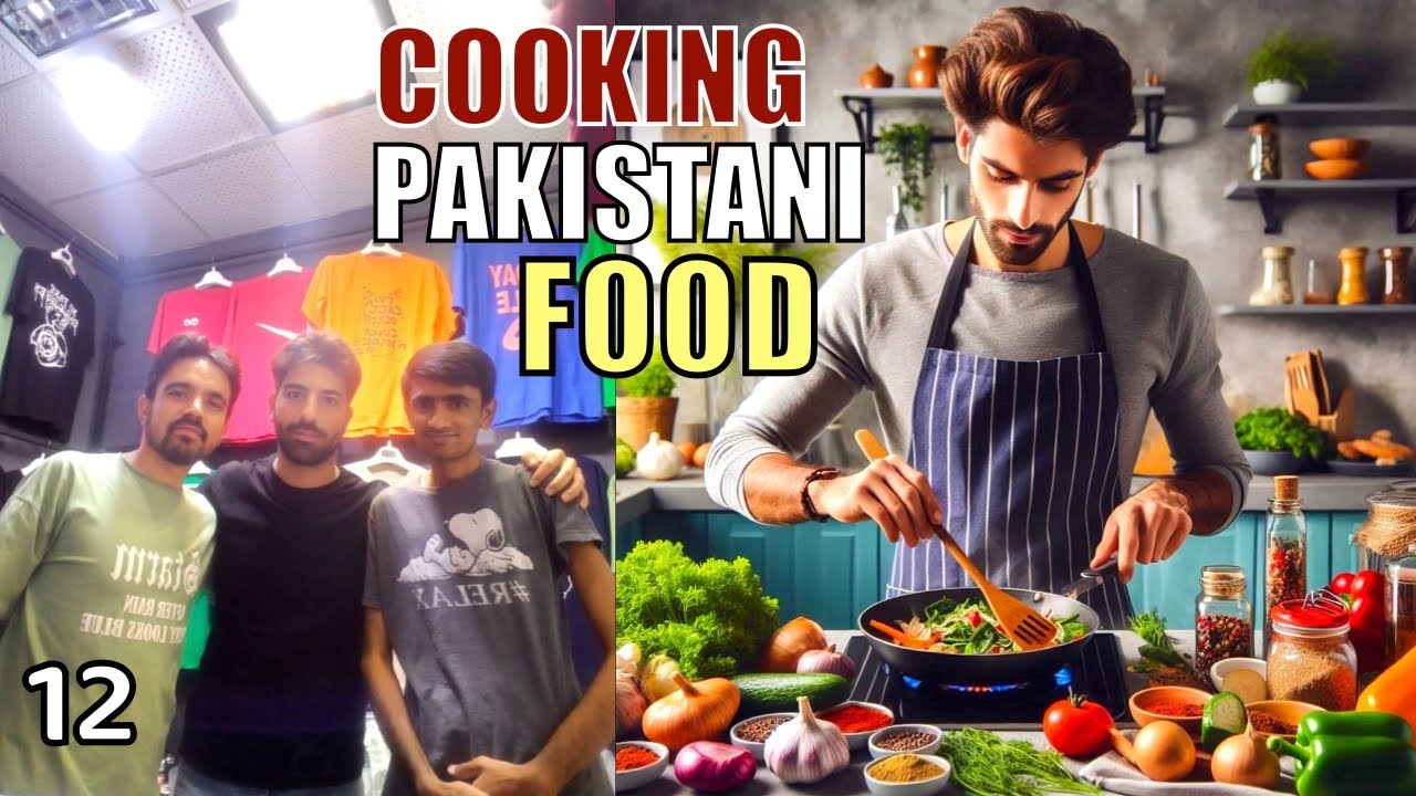 I Cooked Pakistani Food for my Iranian Host - YouTube