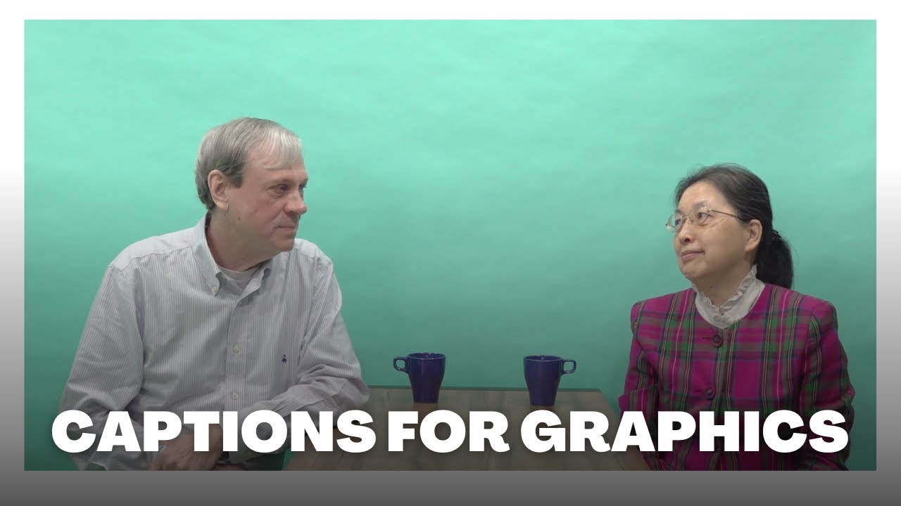 (10b) Captions for graphics - YouTube