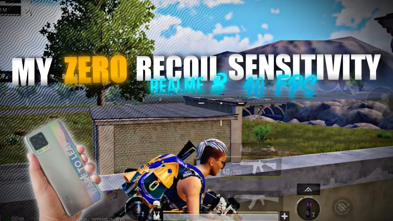 My best zero recoil sensitivity || realme 8 || best sensitivity || bgmi gameplay || montage ...