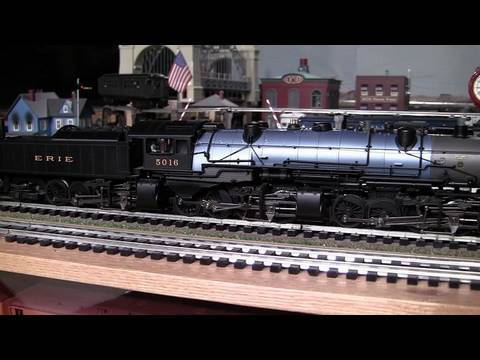 MTH Premier Erie Triplex (2-8-8-8-2) O-Gauge Steam Locomotive in True ...