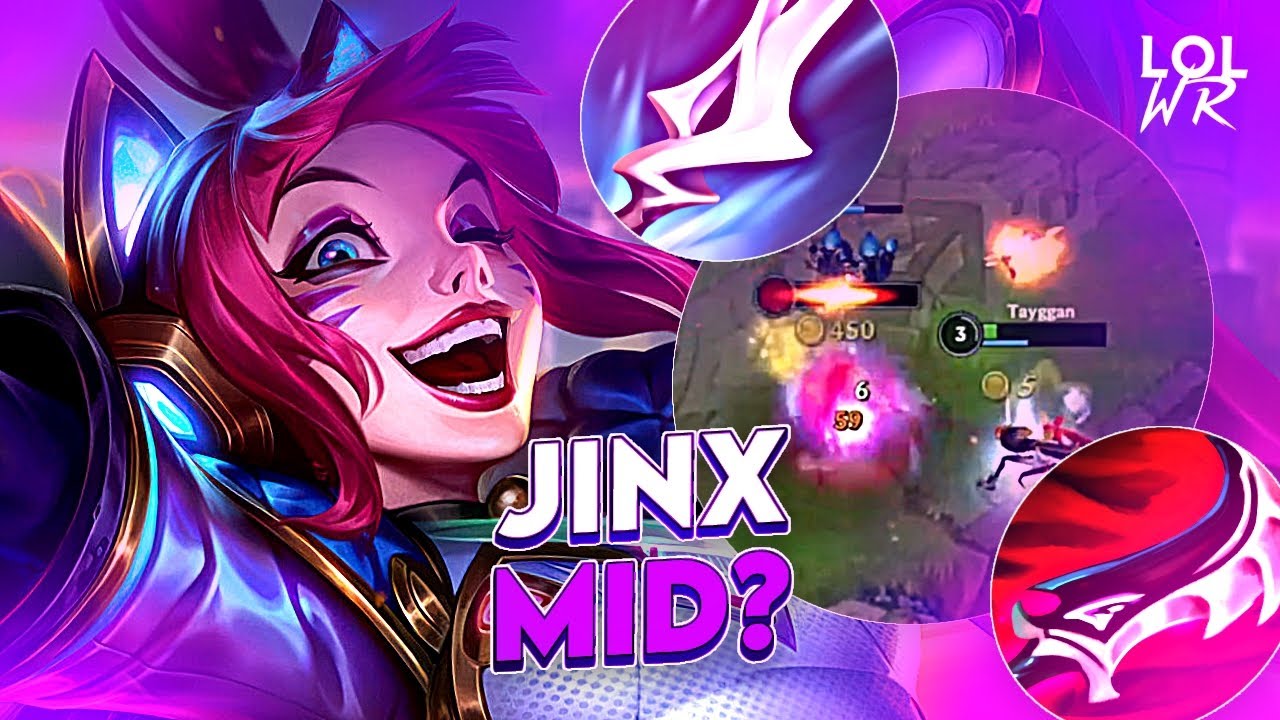 JINX MID FULL LETALIDADE!!! DESCOBRI A BUILD SECRETA DA JINX!! | LoL ...