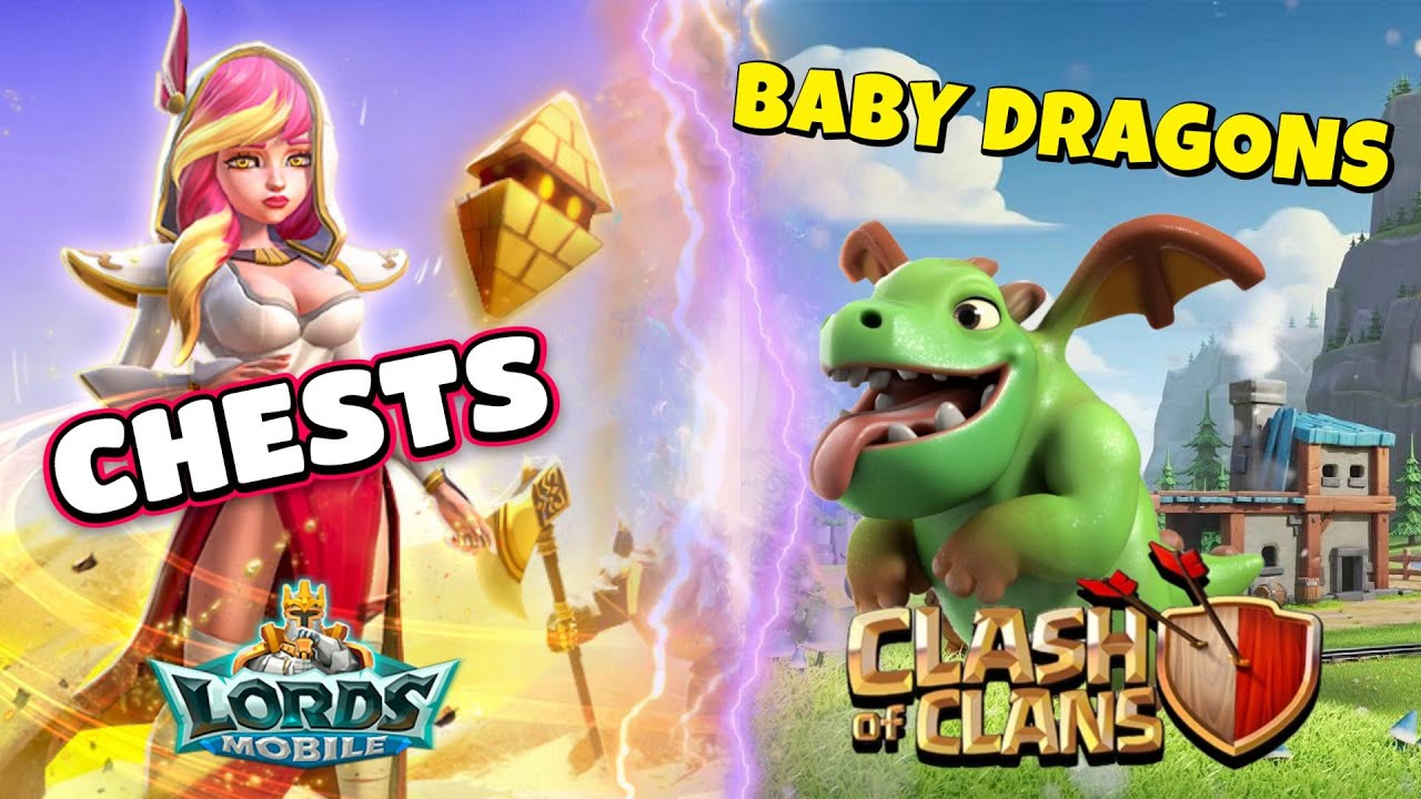 Lucky Champ Chests Tonight? Then Baby Dragons // Clash of Clans - YouTube