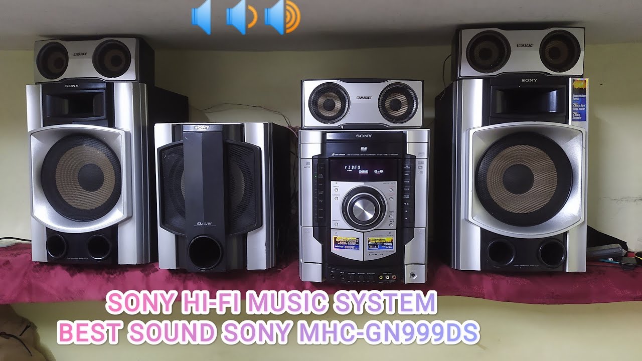 SONY MHC-GN999DS for sell - YouTube