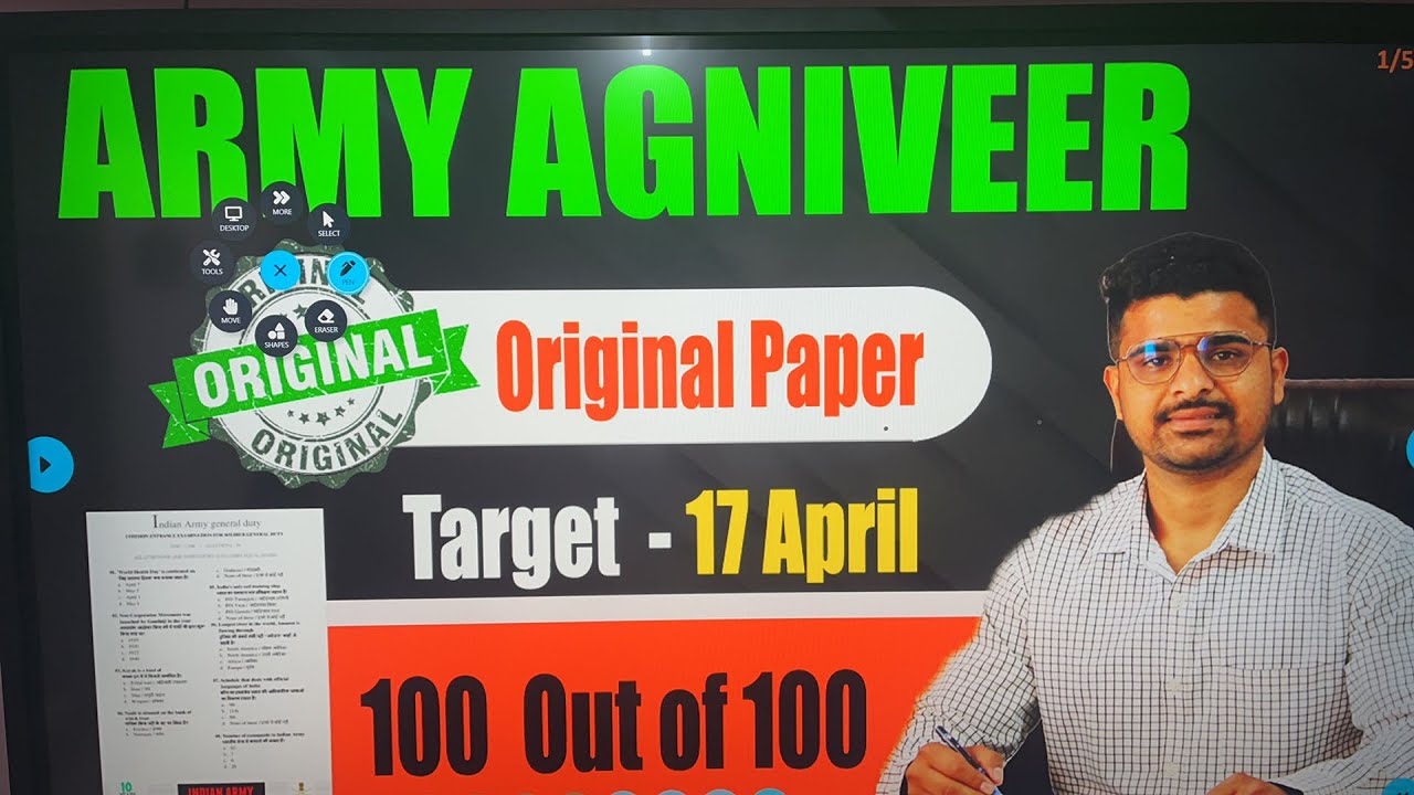 Aganiveer Army GD 2023 Orginal Question Paper IN Kannada -Agniveer army ...