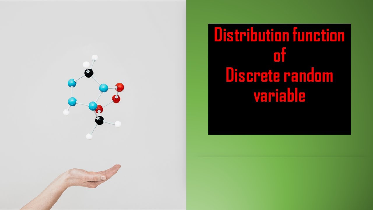 Distribution function of a discrete random variable - YouTube
