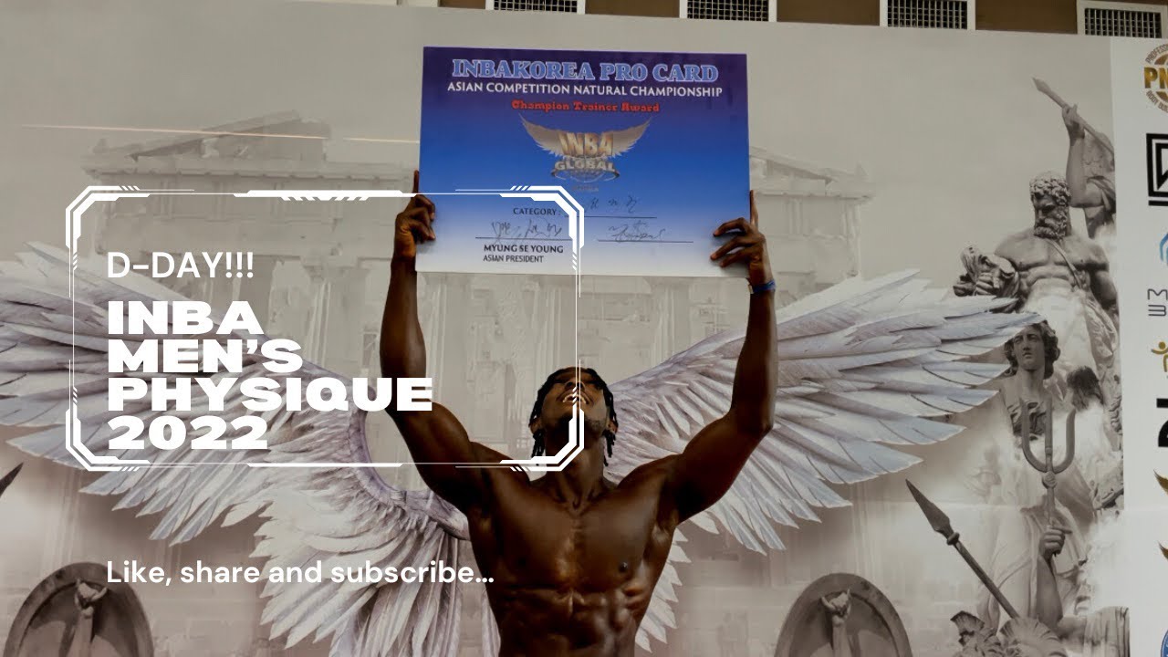 INBA COMPETITION 2022; Men’s Physique (Open category) South Korea - YouTube