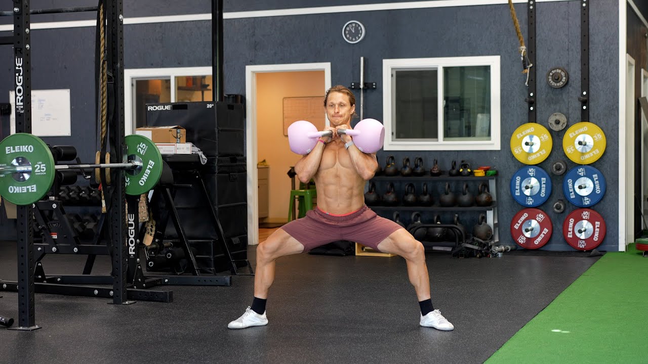 Sumo Stance KB Rack Squat - YouTube