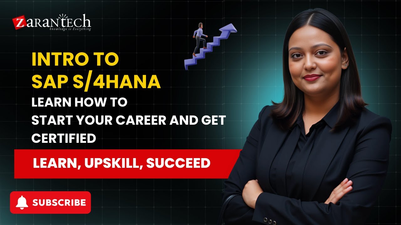 Intro - SAP S/4HANA - Learn how to start your Career and get Certified | ZaranTech DotCom - YouTube