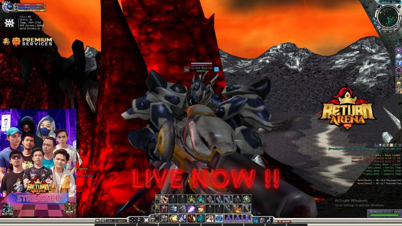 🔴SAATNYA SUDAH 50 RF RETURN ARENA RPG 50 #8 - YouTube