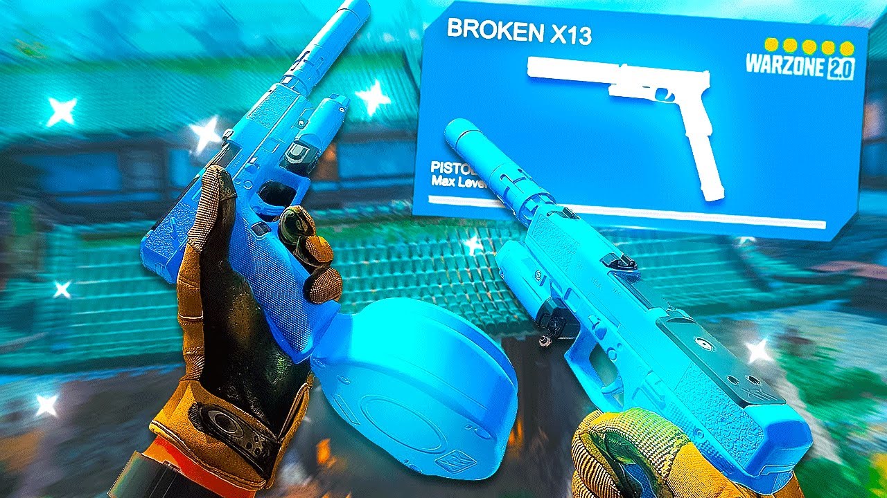 the *NEW* X13 PISTOLS are BROKEN in WARZONE! 😍(Best X13 Class ...