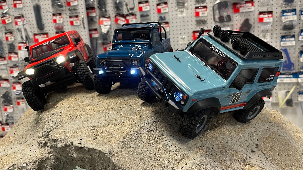 Hobby Plus CR18 & CR24 Mini / Micro Rock Crawlers First Impressions ...