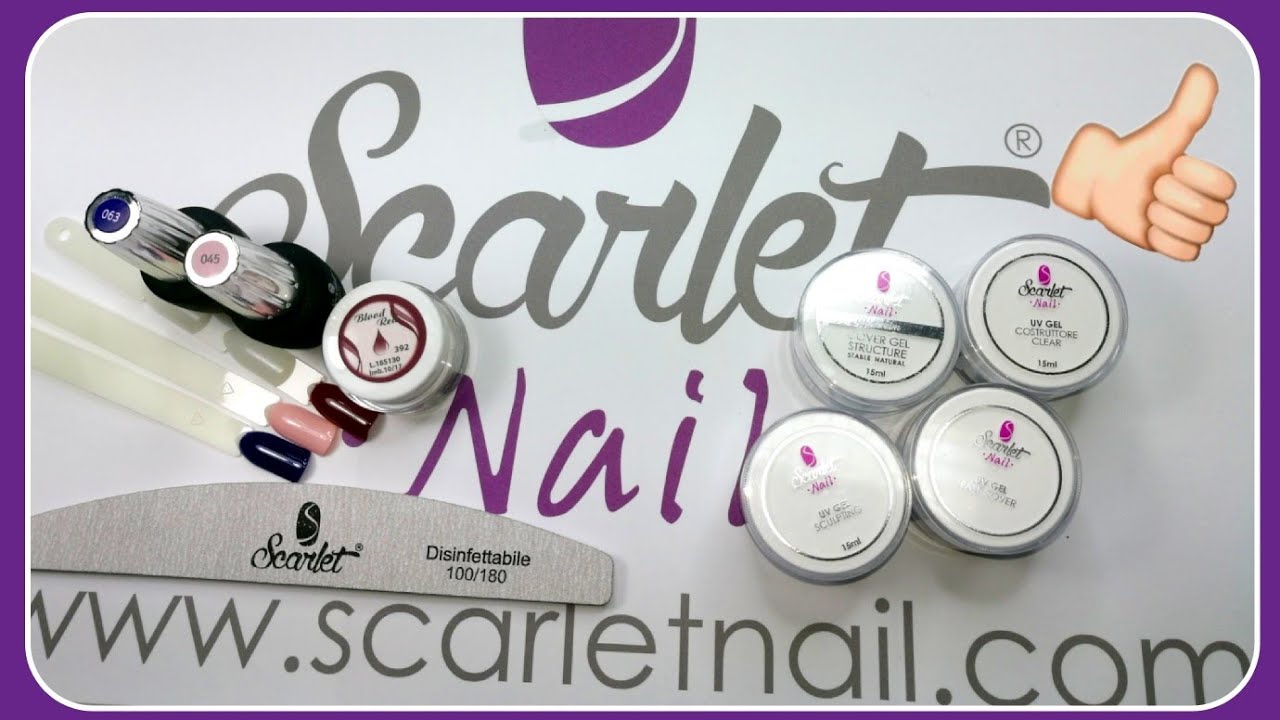 SCARLET NAIL RECENSIONE + DEMO - YouTube