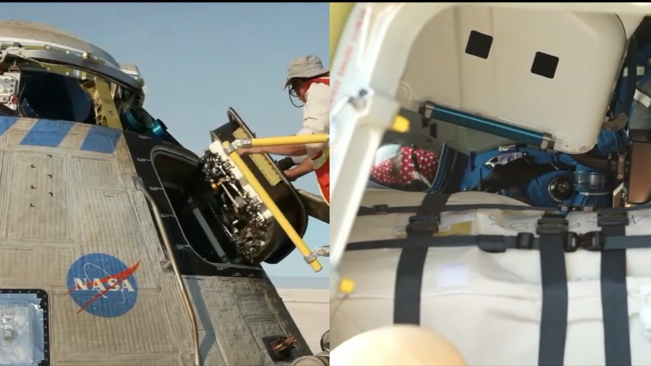 OFT-2 Starliner recovery operations and hatch opening - YouTube