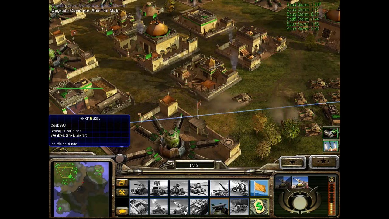 Command and Conquer Generals Zero Hour - Dr. Thrax - Battle Video 17 ...