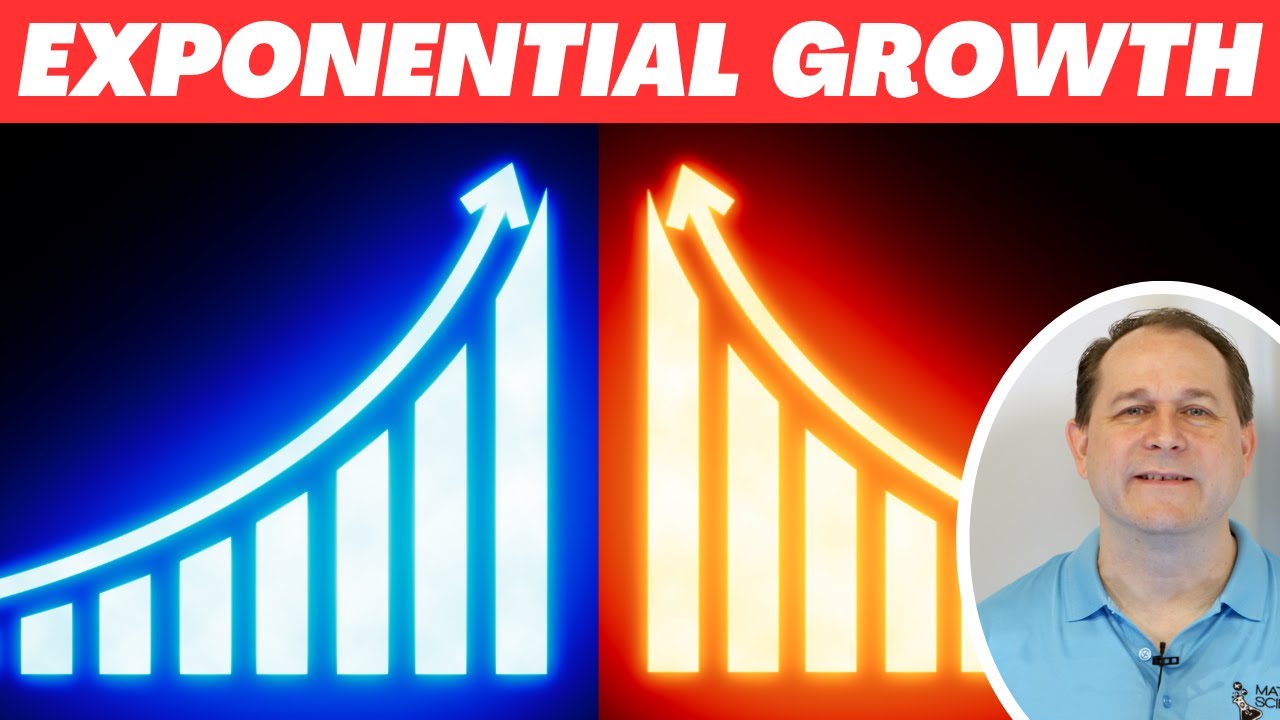 What Exactly is Exponential Growth, Decay & Half-Life? - YouTube
