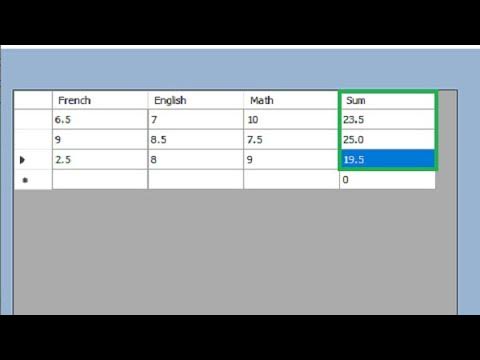C# tutorial sum columns in dataGridView - YouTube