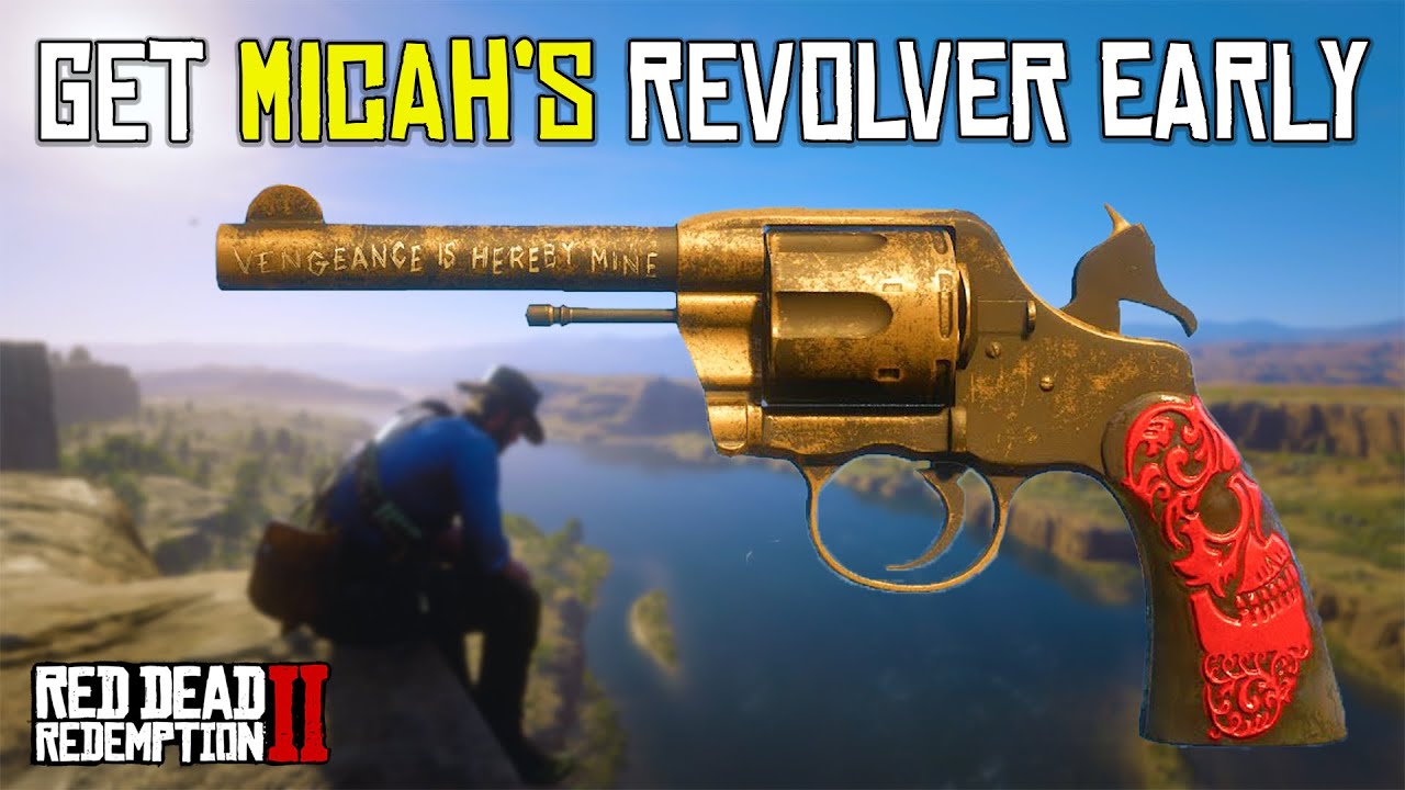 RDR2 - 3 Ways to Get Micah's Revolver Early - YouTube
