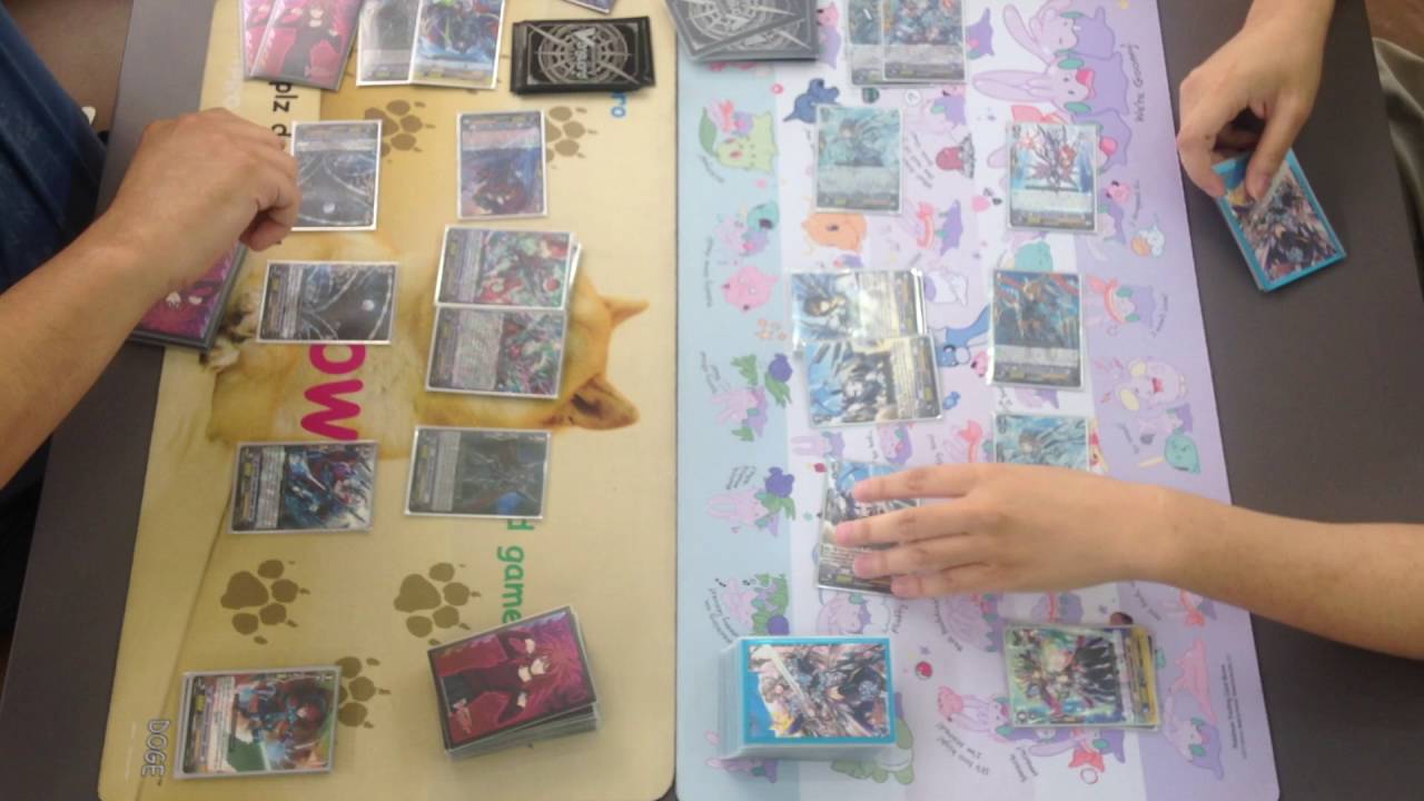 Cardfight!! Vanguard: Phantom Blaster Abyss vs. Jewel Knights - YouTube