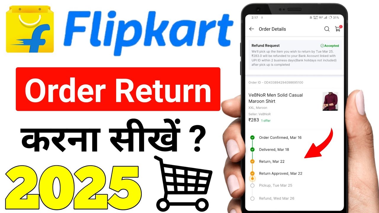 Flipkart order return kaise kare 2025 | how to return Flipkart items ...