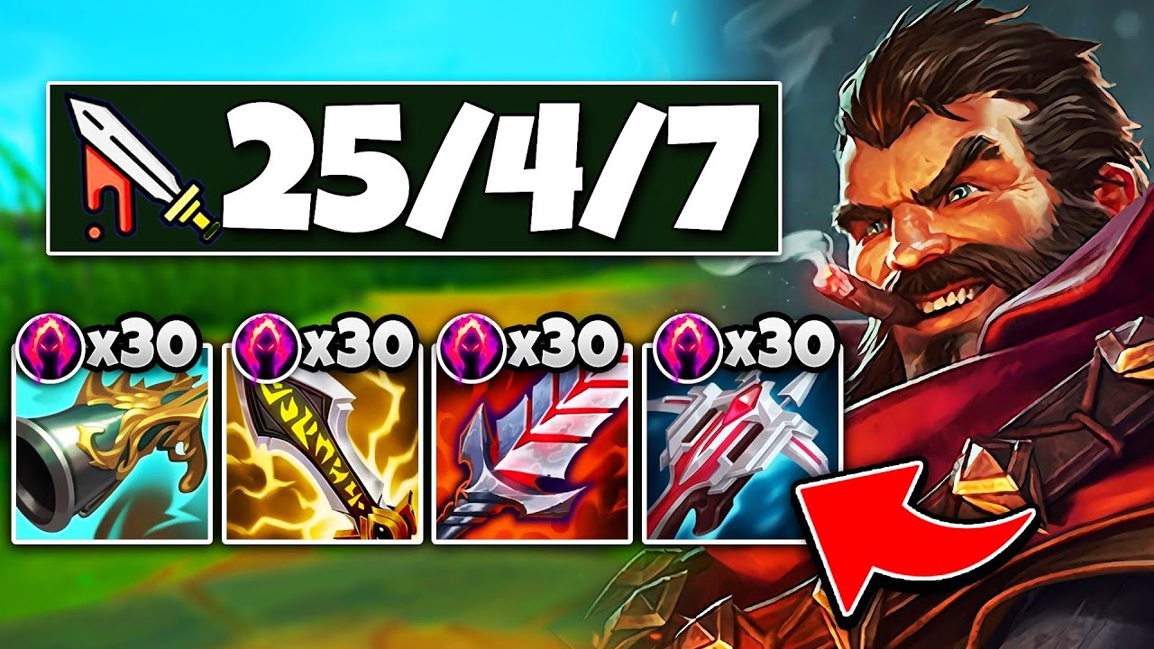 The Most OPPRESSIVE Top Laner in Existence is... GRAVES?! (DROP 25 ...