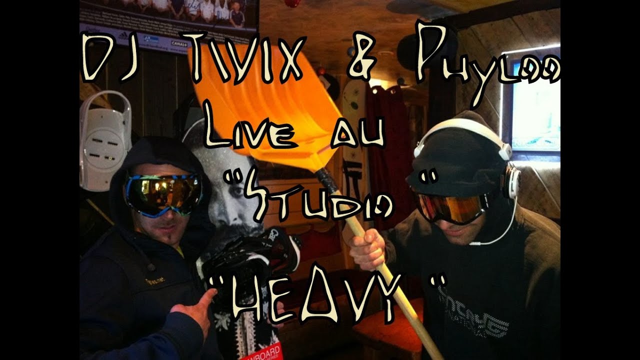 DJ TWIX & PHYLOO - "Heavy" - Live @Le Studio 3/4 (Freestyle scratching ...