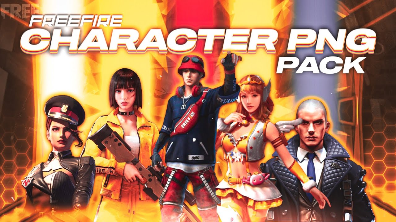 150+ Free fire Character png pack 🔥| GRAPHILIC - YouTube