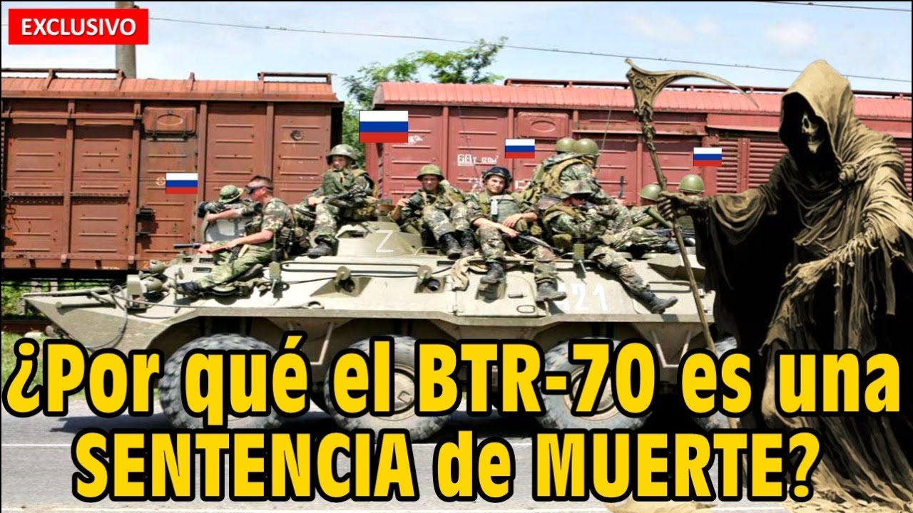 ¿Por qué subirse a un BTR-70 en Ucrania se considera una "SENTENCIA de MUERTE"? - YouTube