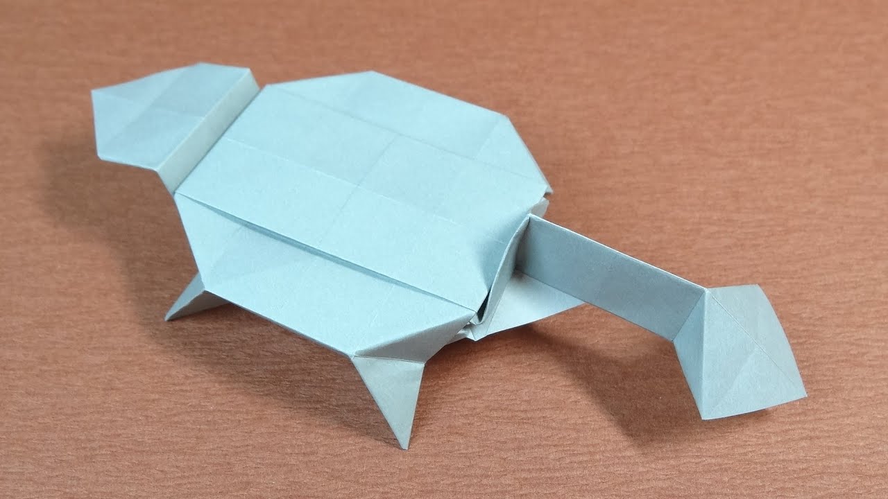 折り紙「アンキロサウルス」Origami "Ankylosaurus" - YouTube