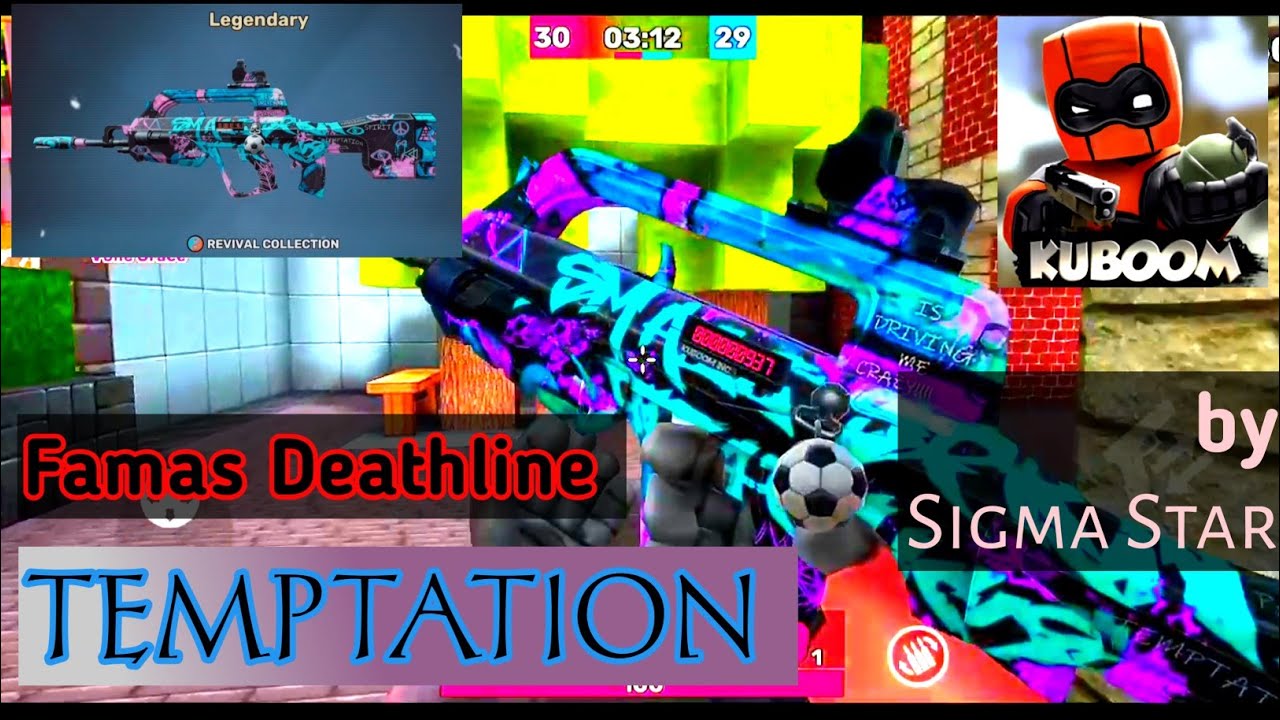KUBOOM 3D | Famas Deathline "TEMPTATION" skin from Revival Collection ...