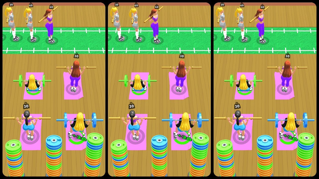 Gym Sort Gameplay Android - YouTube