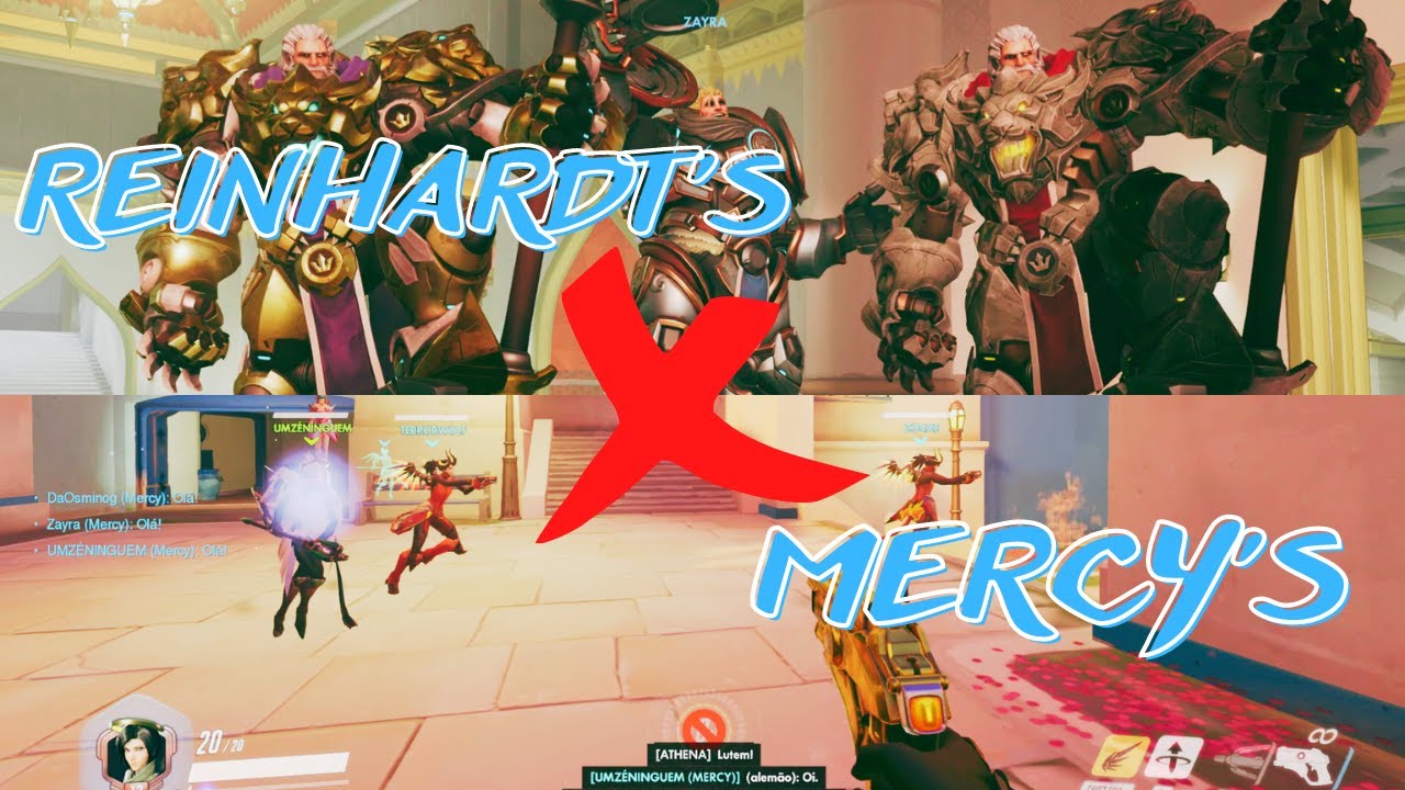 REINHARDT x MERCY - OVERWATCH - YouTube