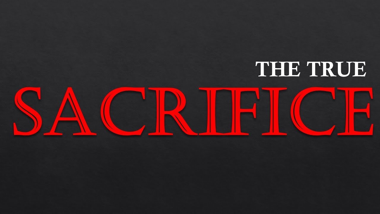 LIFE LESSONS | The True Sacrifice - YouTube
