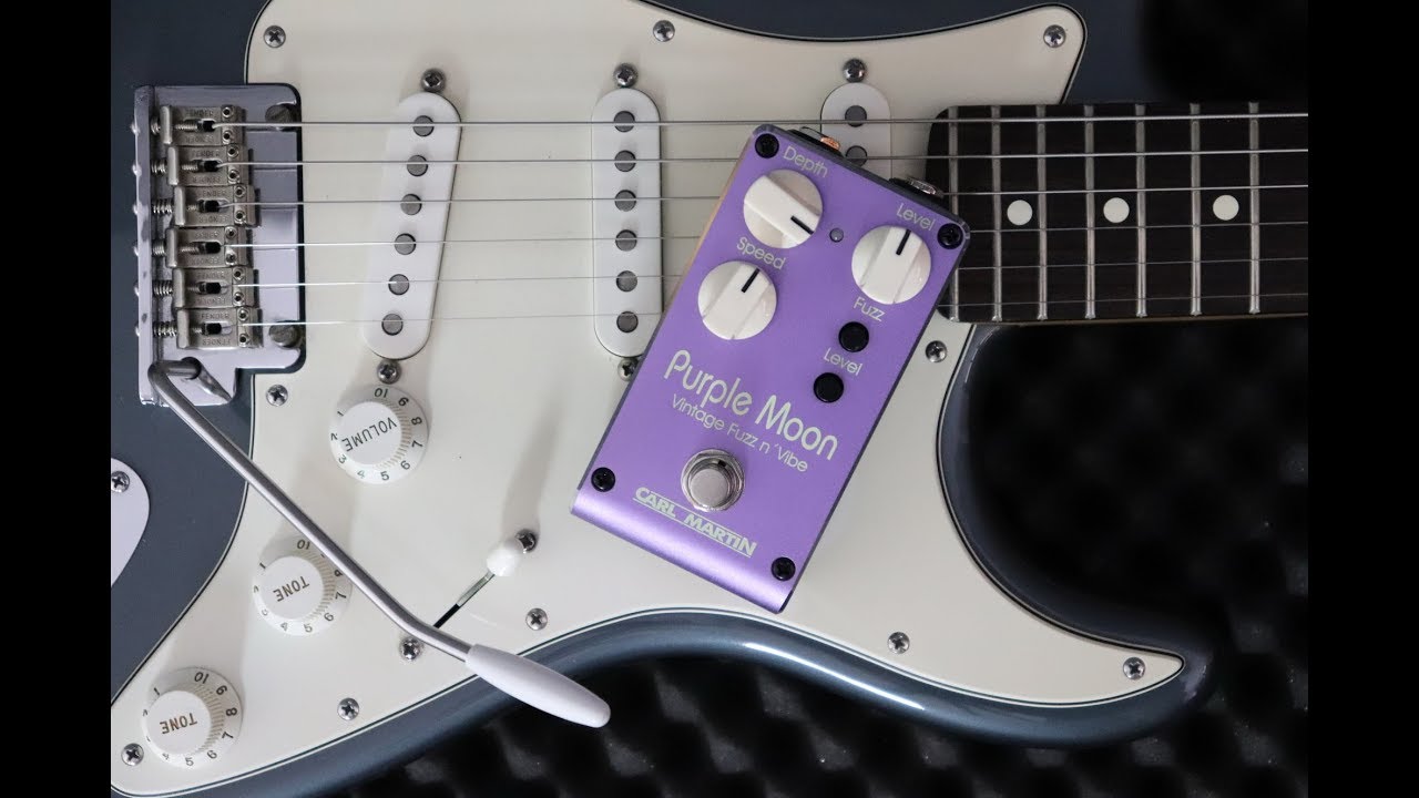 Carl Martin - PURPLE MOON Fuzz n' Vibe 2019 version - YouTube