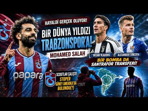 Trabzonspor'da büyük kavuşmaya saatler kaldı; Mohamed Salah için uçak kalkıyor